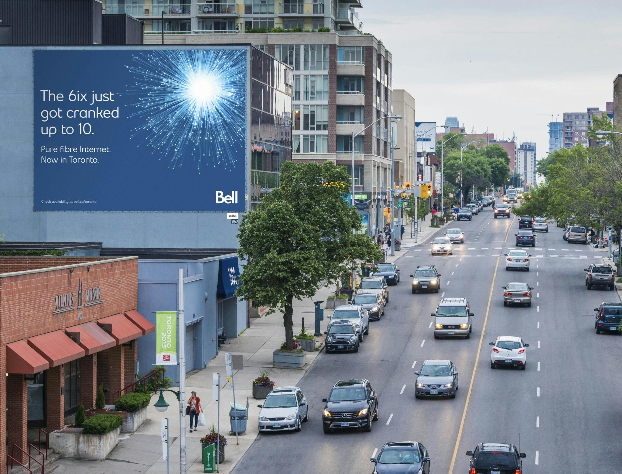 Affichage publicitaire extérieur - Bell Media